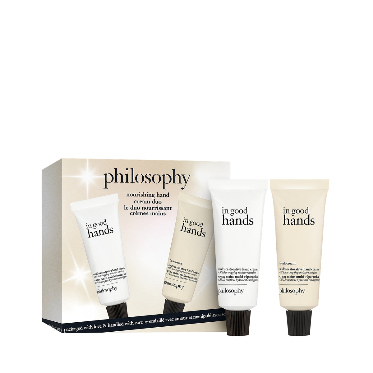 nourishing hand cream duo | holiday gift set | philosophy